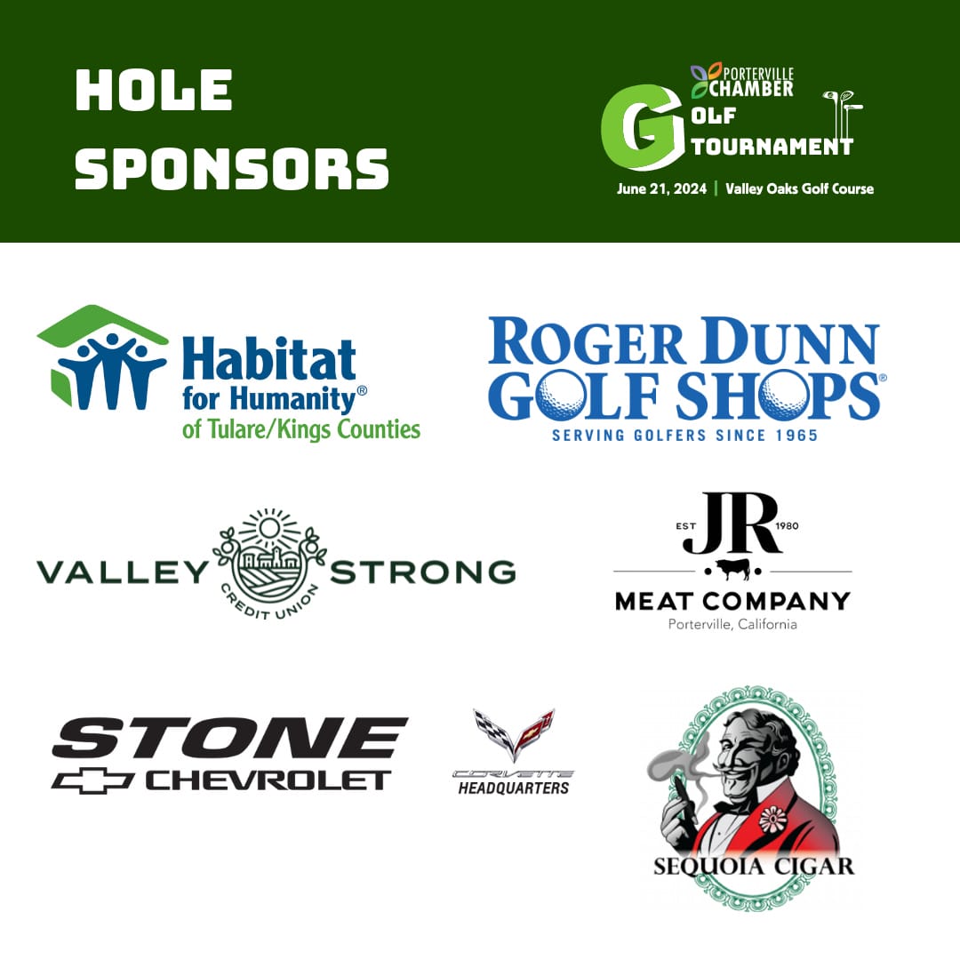 Golf Tournaments - Porterville Chamber of Commerce