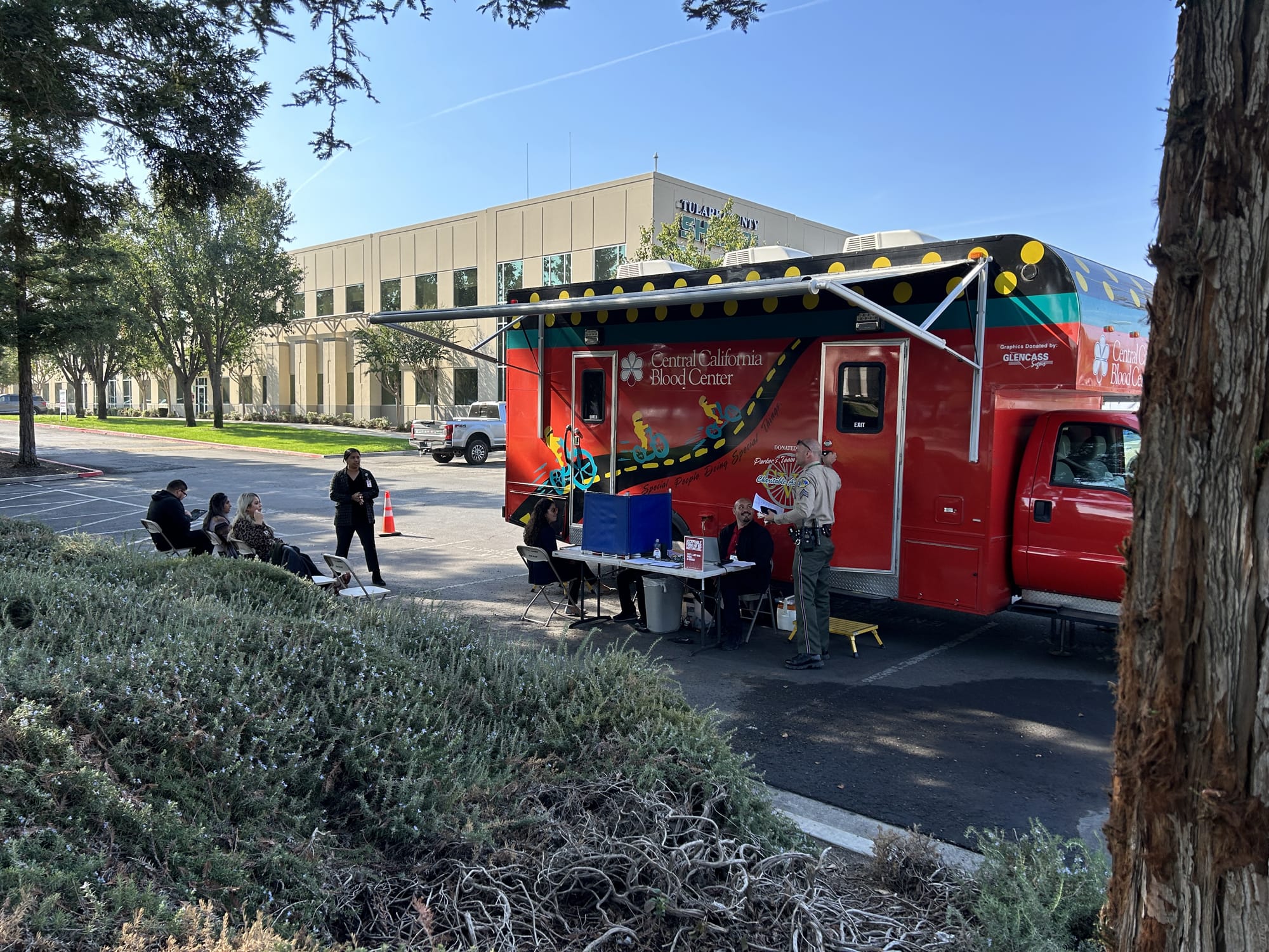 Battle of the Badges Blood Drive at TCSO - Porterville Chamber of Commerce